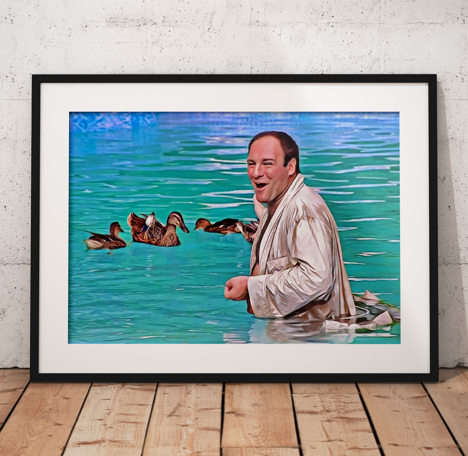 Tony Soprano Ducks Poster/canvas - Etsy