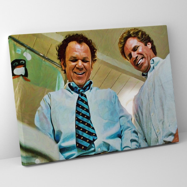 Step Brothers Canvas Sword Fight - Etsy