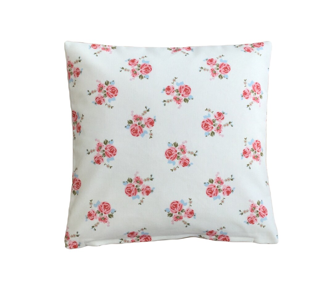 Cath Kidston Summer Garden in Pastel Pink Ivory Floral Botanical Home ...