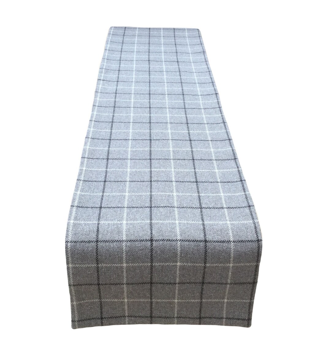Balmoral Grey Tartan Plaid Fully Lined Table / Bed Runner - Etsy UK