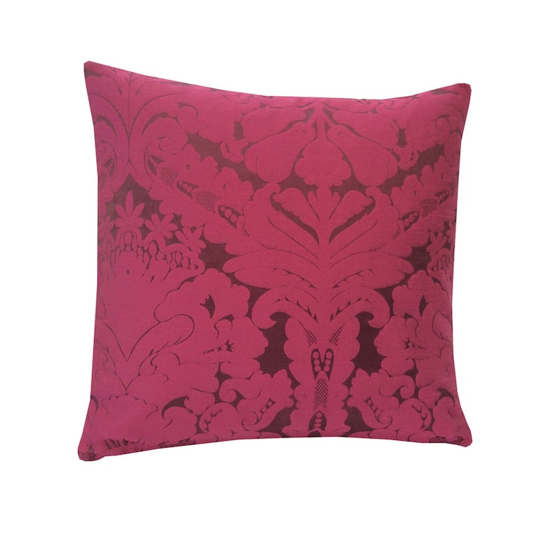 Magenta Cushion - Etsy UK