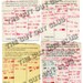 Vintage Library Due Date Cards, Printable Digital Download, Stamped ...