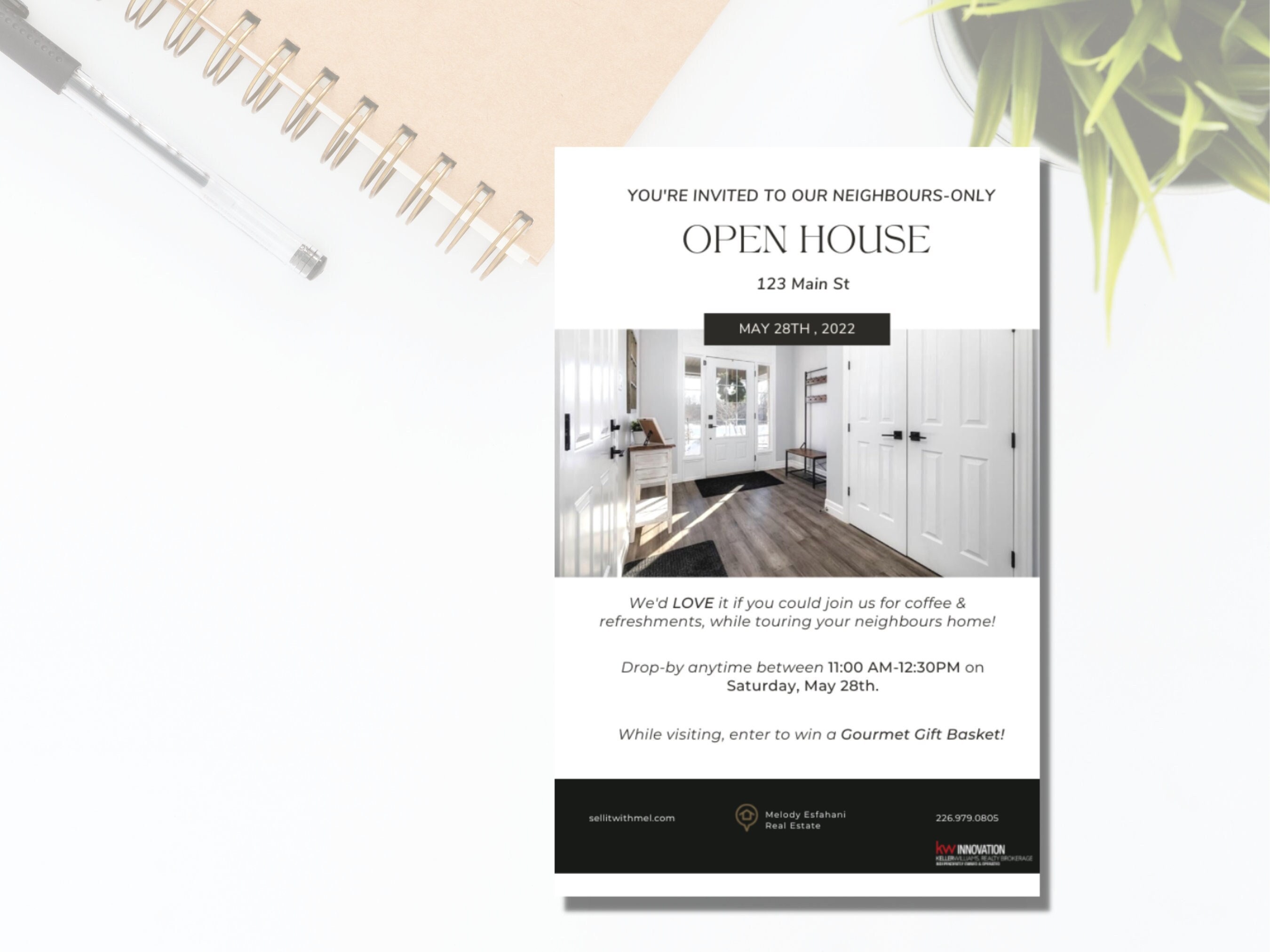 Real Estate Open House Flyer | Neighbors Only Open House Flyer | Real ...