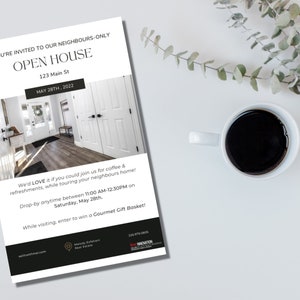 Real Estate Open House Flyer | Neighbors Only Open House Flyer | Real ...