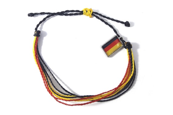 Friendship Bracelet Germany Flag - Etsy