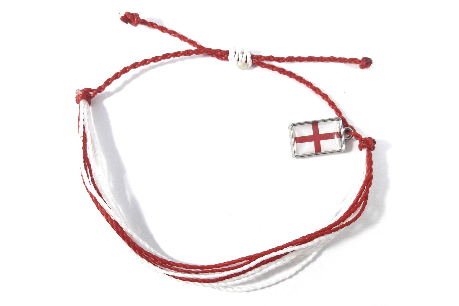 Friendship Bracelet England Flag - Etsy