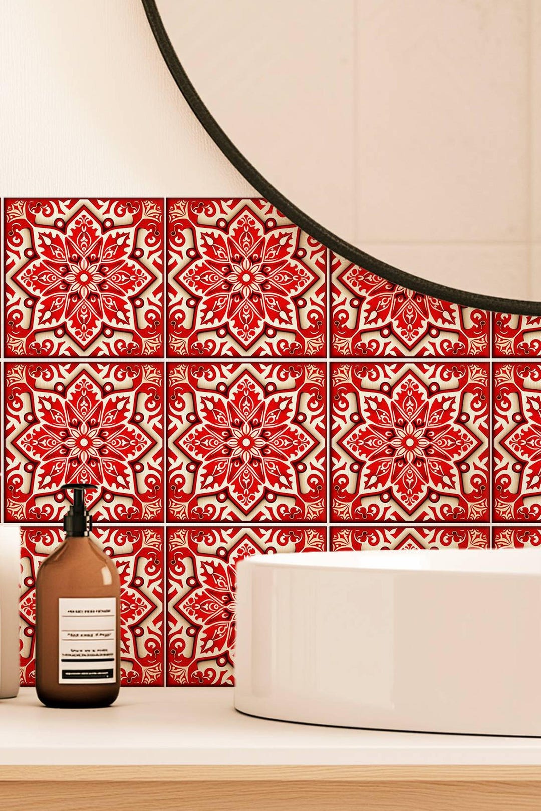 Mexican Dancer Tile Peel & Stick Tile Sticker,kitchen Bathroom ...