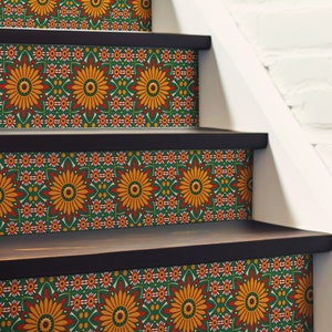 Mexican Dancer Tile Pattern,vinyl Strip Self Adhesive, DIY Decor,peel ...