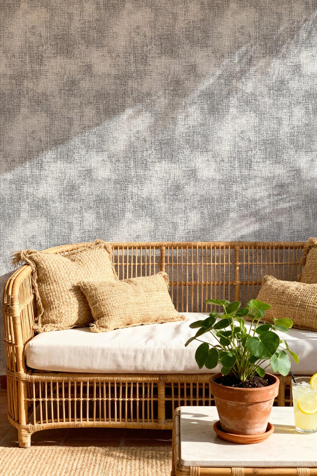 Soft Wool Textile Peel & Stick Wallpaper – Self Adhesive ...