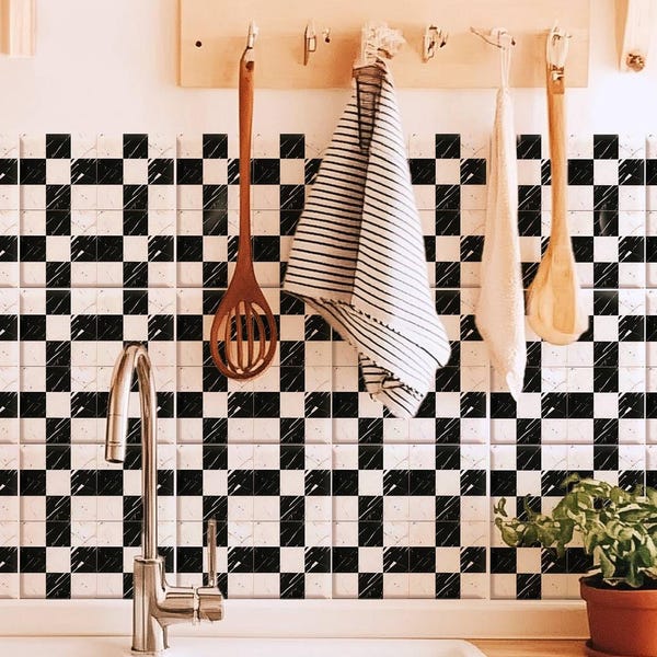 Vinyl Tile Stickers - Etsy