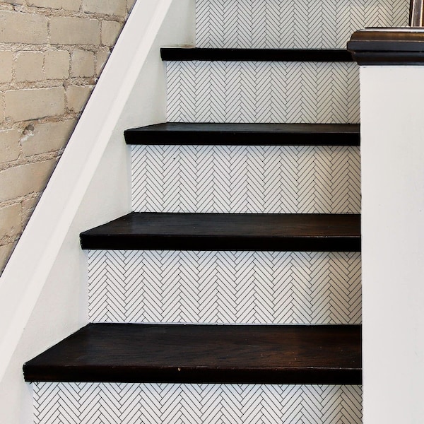 Peel and Stick Stair Risers - Etsy