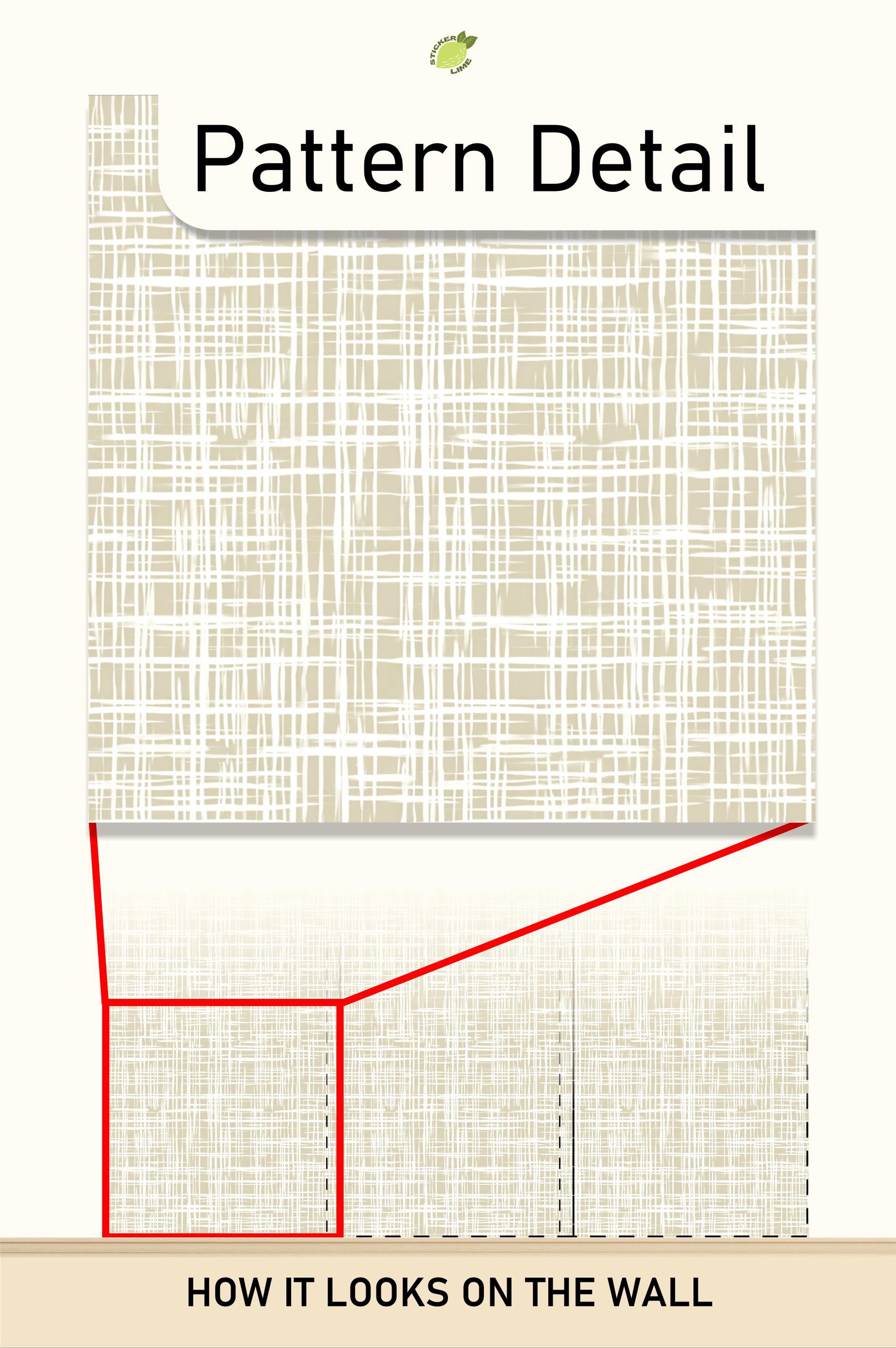 Crosshatch Weave Peel & Stick Wallpaper – Self Adhesive, Repositionable ...