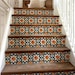 Moroccan Tile Pattern,stair Riser Stickers,peel and Stick Stair Riser ...