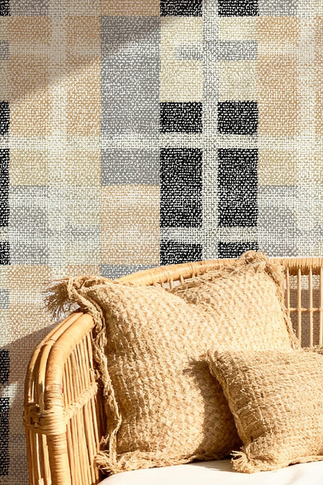 Hopsack Fabric Peel & Stick Wallpaper – Self Adhesive, Repositionable ...
