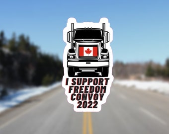 Freedom Convoy Bumper Sticker | Etsy