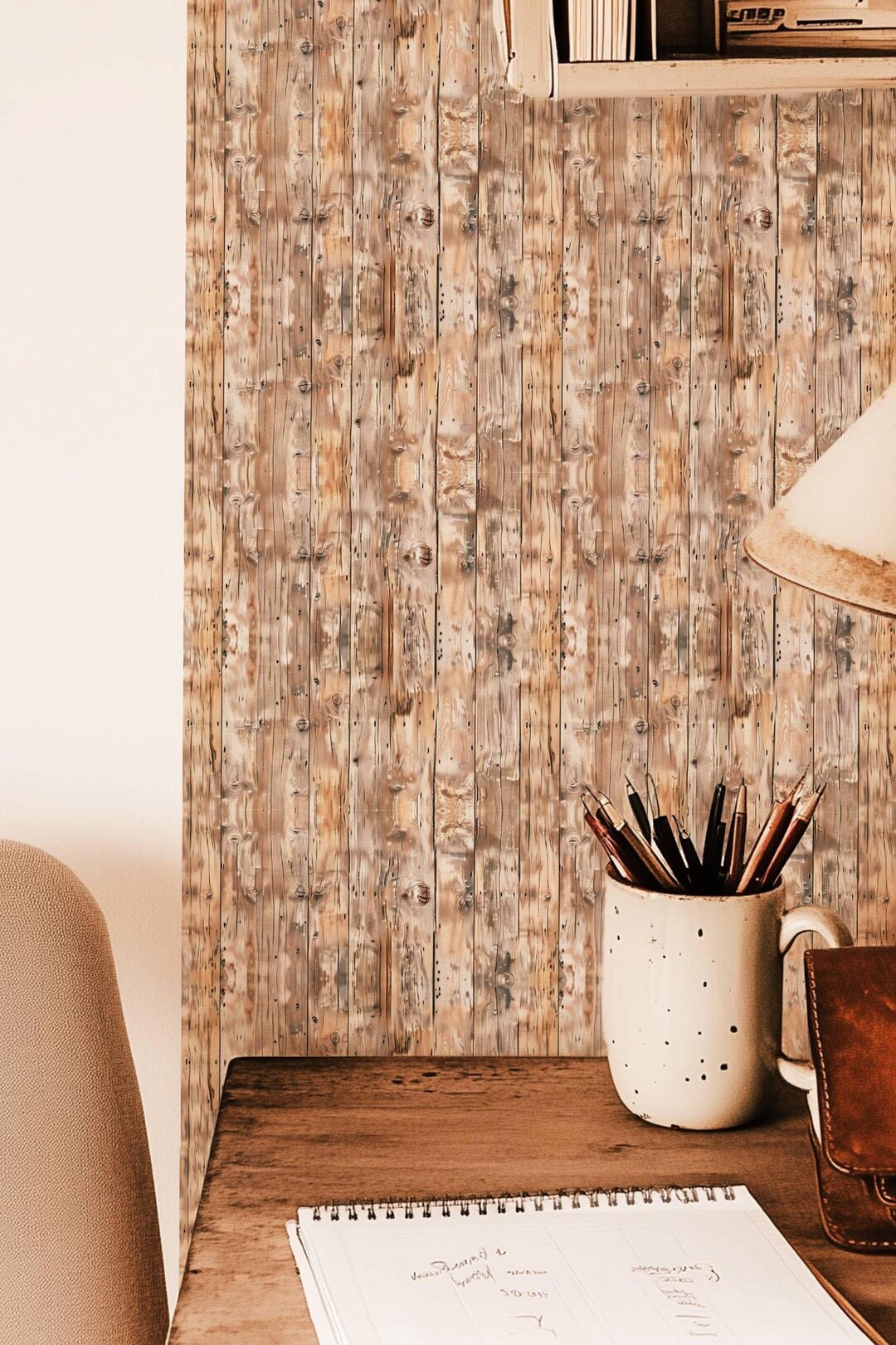 Rustic Wood Plank Peel & Stick Tile Sticker,kitchen Bathroom Backsplash ...