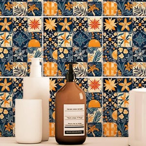 Amalfi Coastal Peel & Stick Tile Sticker,kitchen Bathroom Backsplash ...