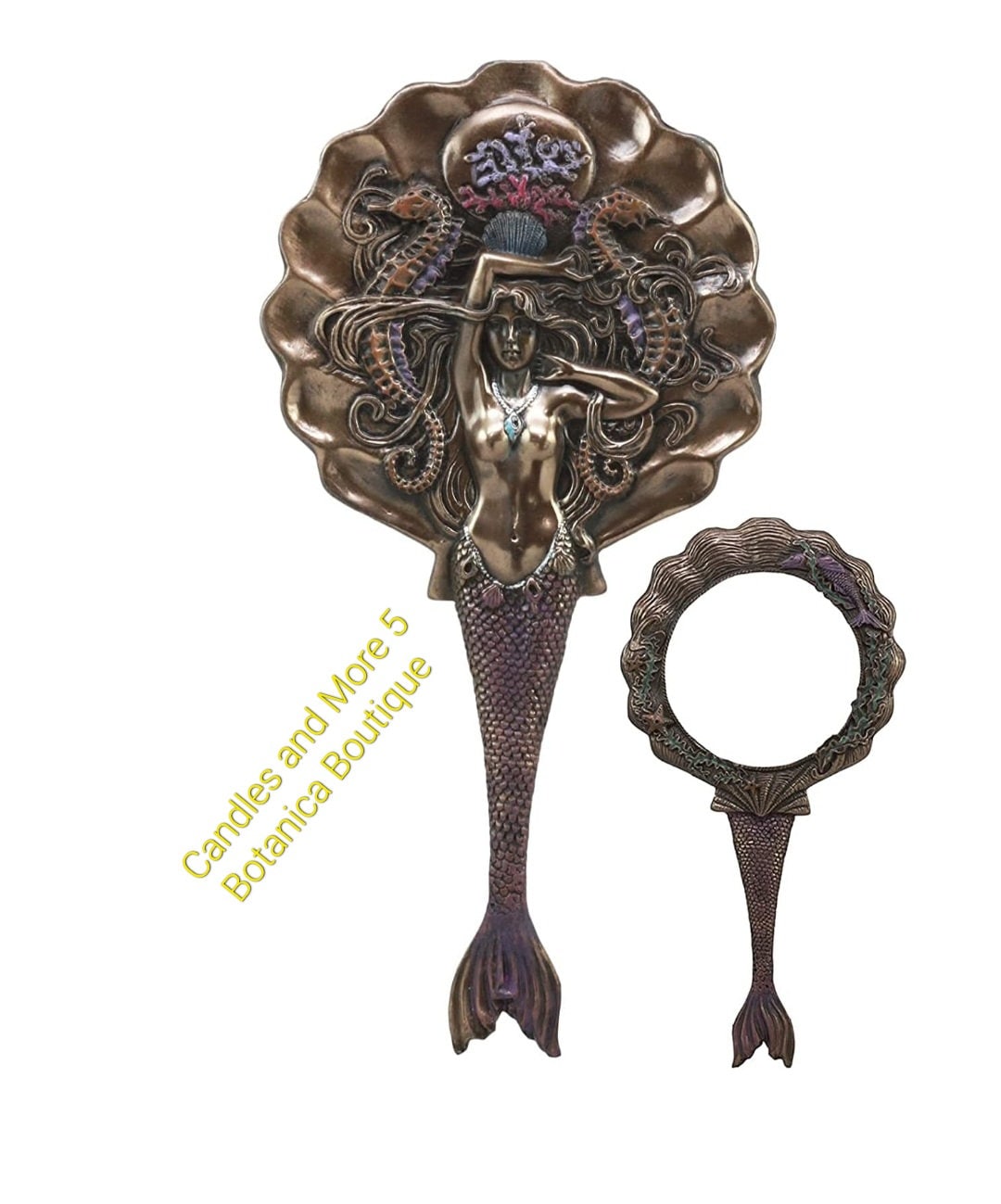 Mermaid Mirror for Yemaya/espejos De Sirena Para Yemaya - Etsy