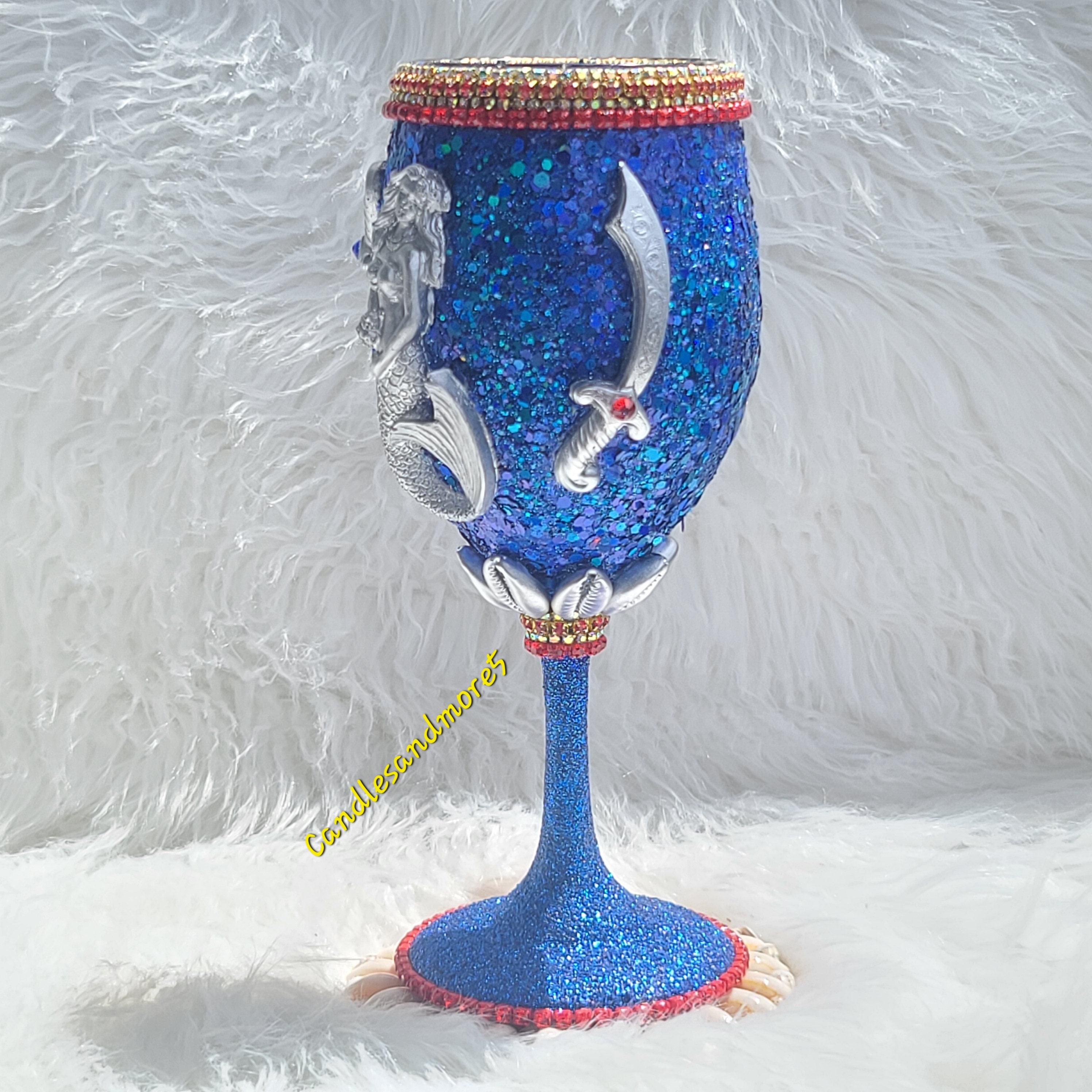Orisha Yemaya Okute Goblet Orisha Goddess Mermaid Wine - Etsy