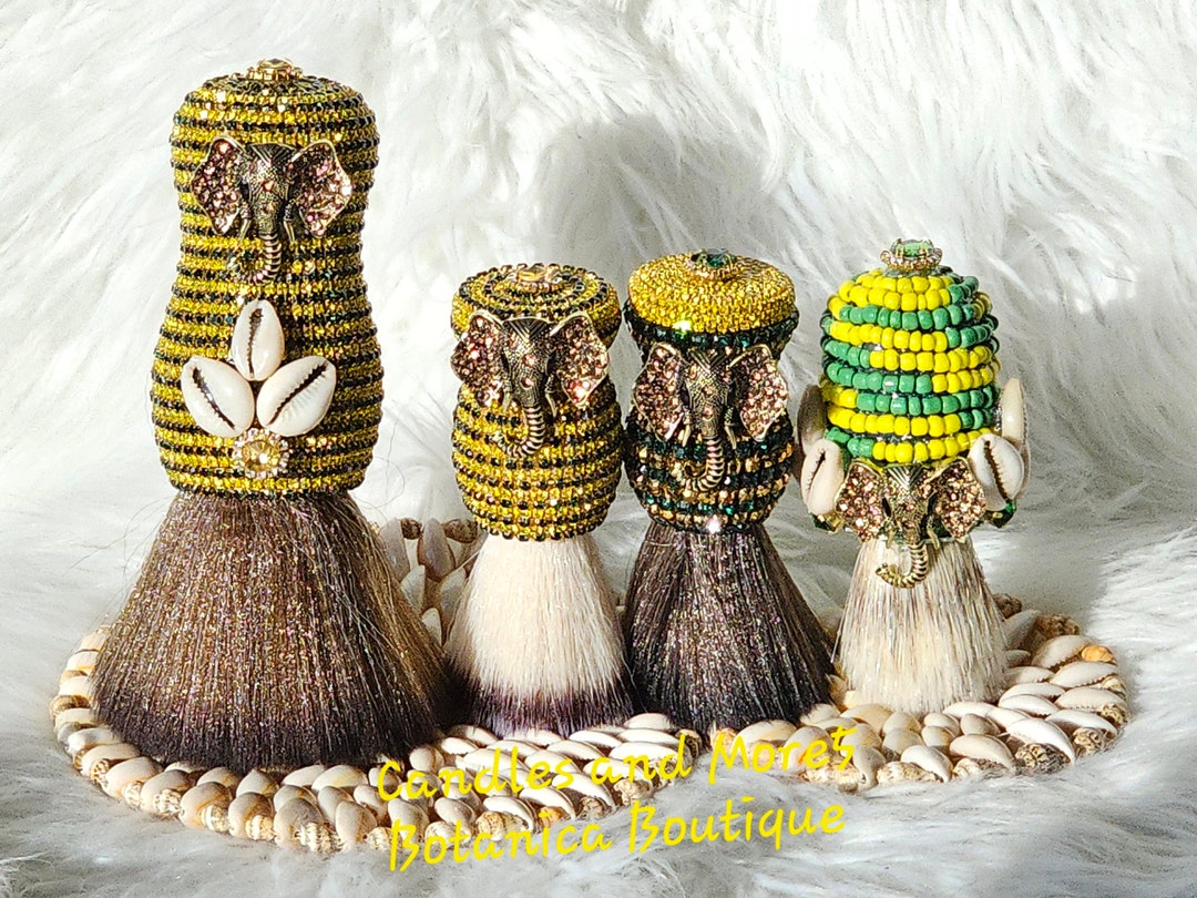 Orula Orumila IFA Beaded and Rhinestone Board Brush Brocha Para Tablero ...