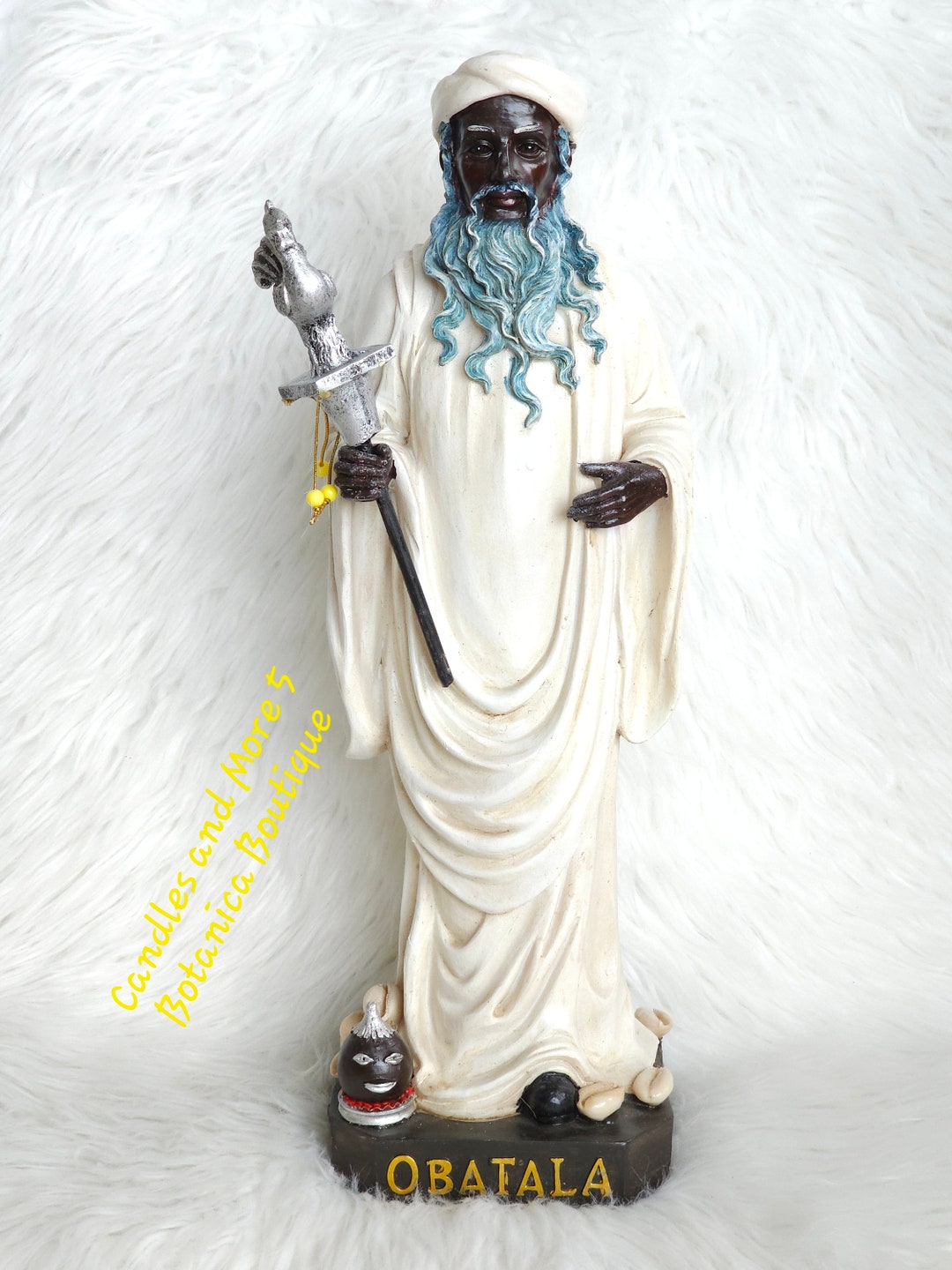 Estatua Del Orisha Obatala 16 Orisha Obatala Statue Figurine 16 - Etsy