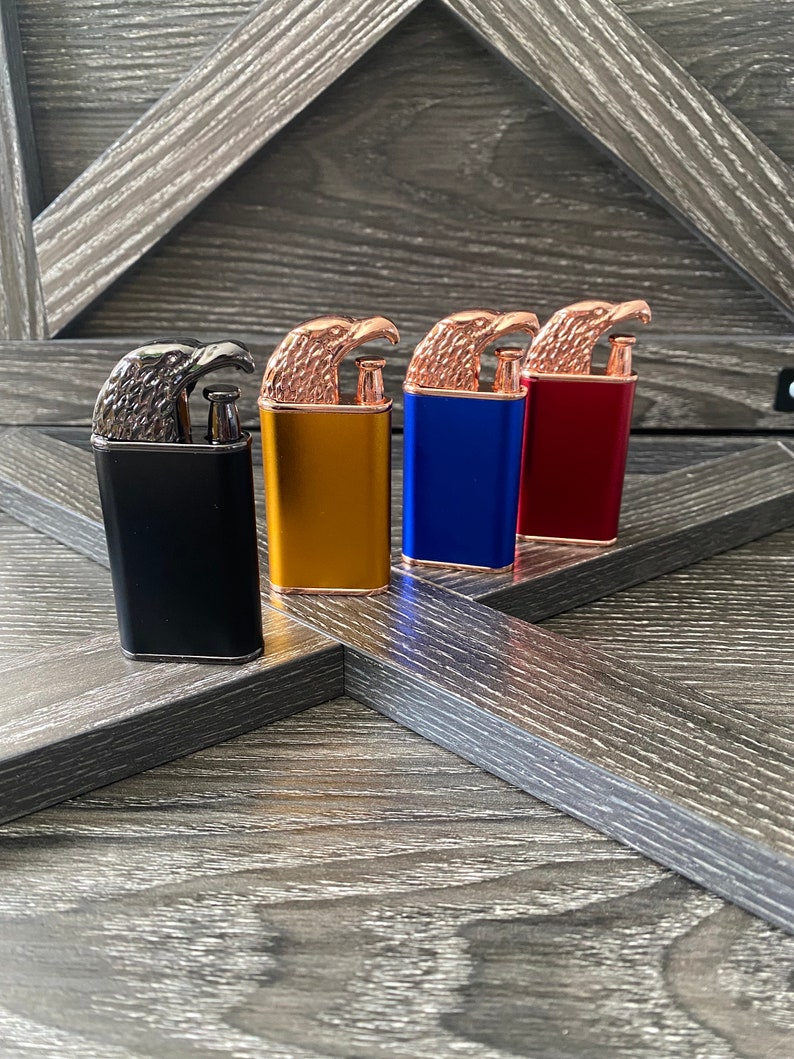 American Eagle Refillable Torch Flame Cigarette Lighter Groomsmen Gift Party Favors Unique ...