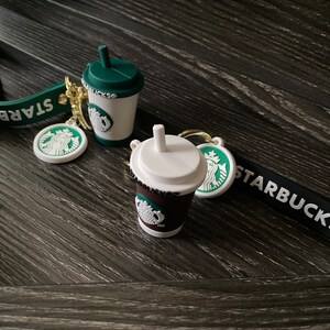 Starbucks Coffee Cup 3d Keychain Coffee Cup Keychain Gift Idea 1 ...