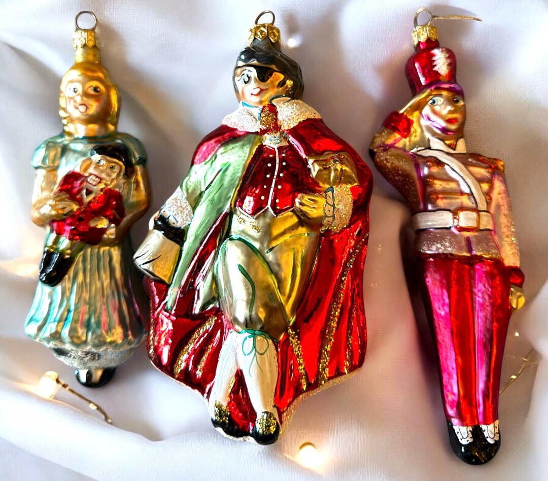 Christopher Radko NUTCRACKER SUITE I Includes 3 Ornaments Limited Ed ...