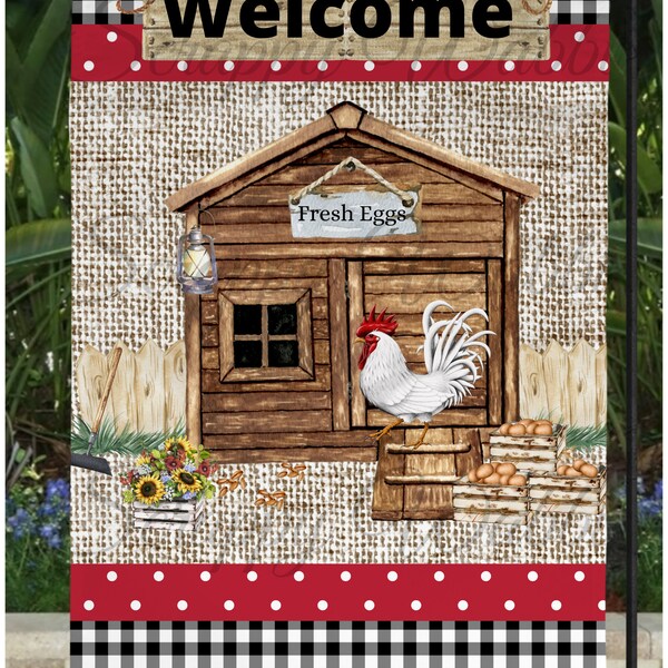 Custom Farm Yard Flag - Etsy