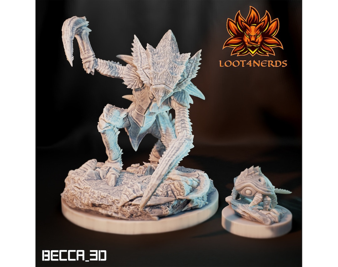 Kabuto / Kabutops Kaijumon Suitable for Tabletop Games Dungeons and ...