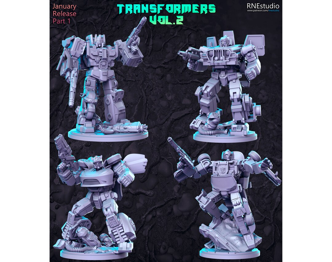 Transformers Pack Vol. 2 - RN Estudio - Dnd - D&D - Pathfinder ...