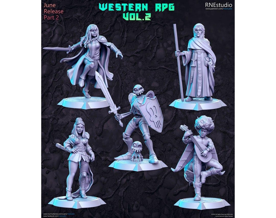 Western RPG Vol. 2 - RN Estudio - Dnd - D&D - Pathfinder - Tabletop ...
