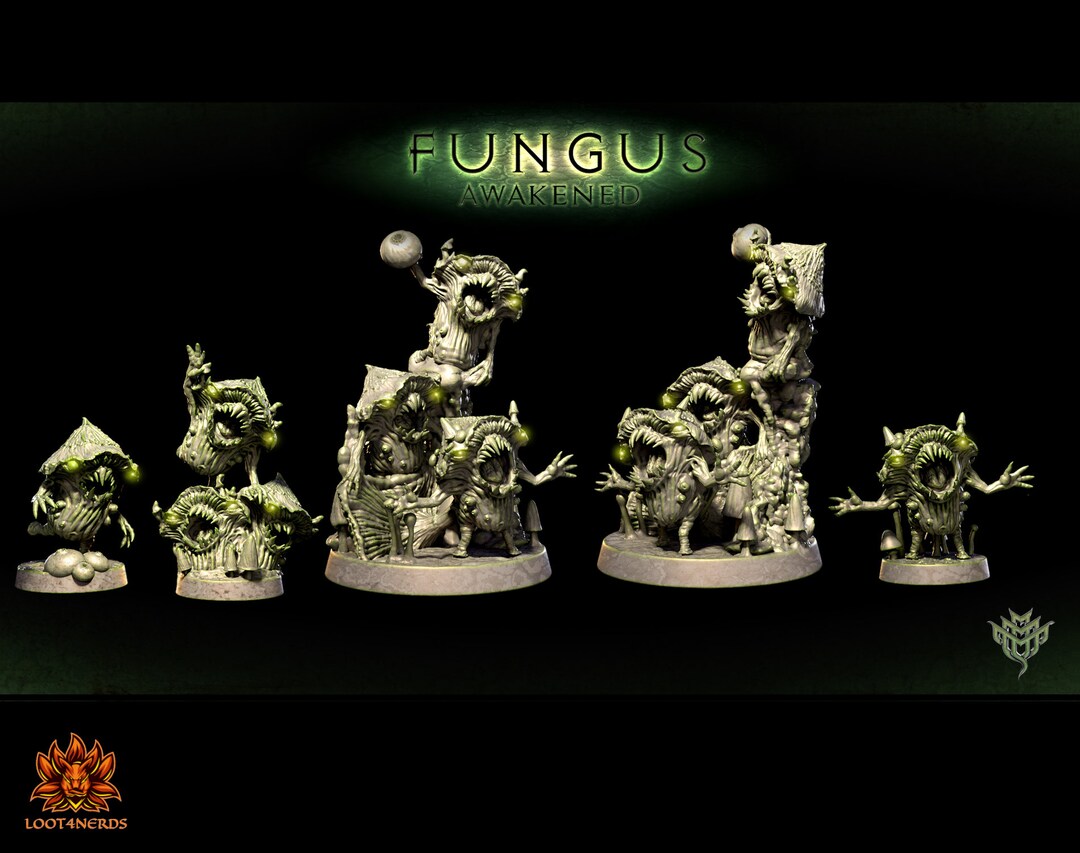 Spore Gang • Fungus Awakened • Mini Monster Mayhem | Tabletop Games ...