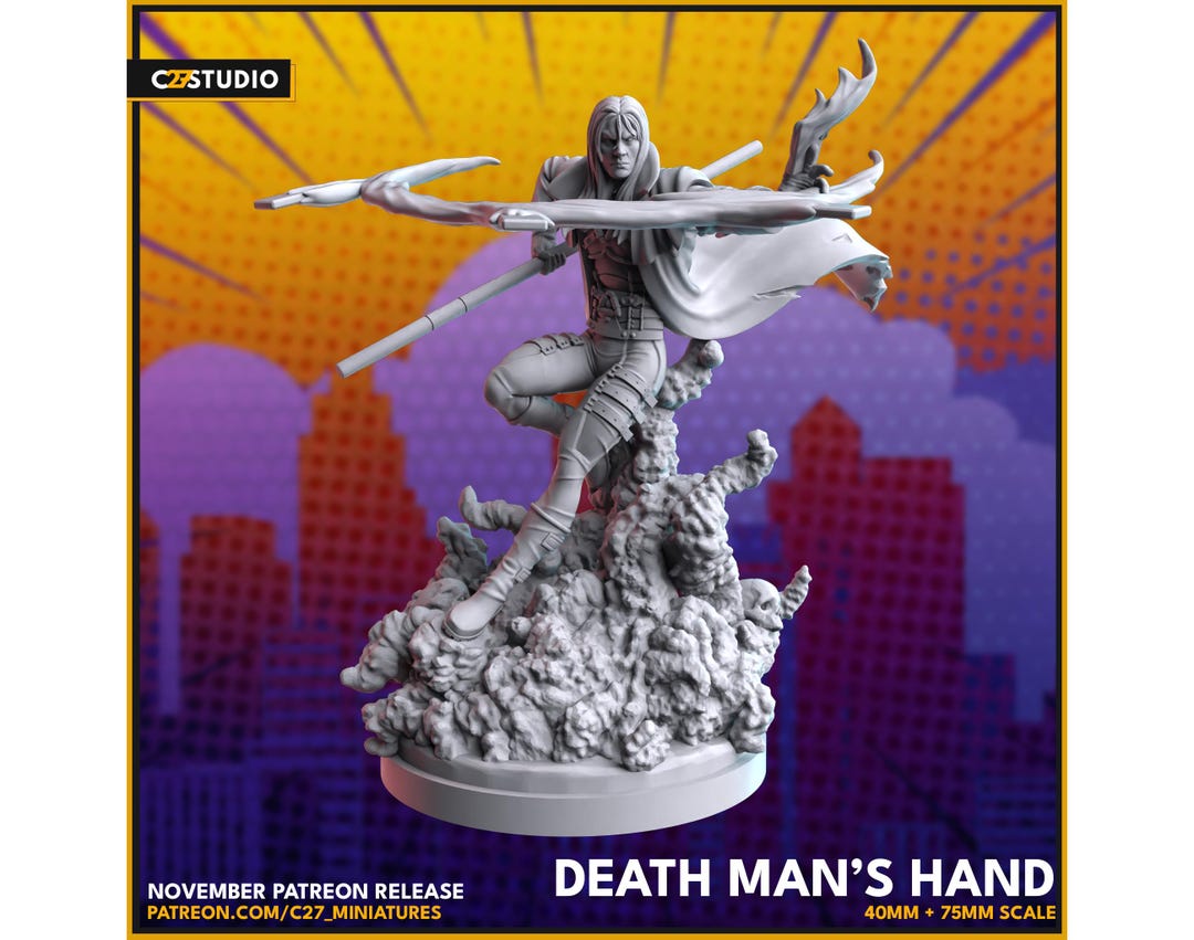Death Mans Hand Aka Gambit - C27 - Marvel Crisis Protocol - Dnd - D&D ...