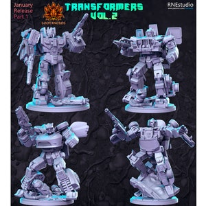 Transformers Pack Vol. 2 RN Estudio Dnd D&D Pathfinder Tabletop ...