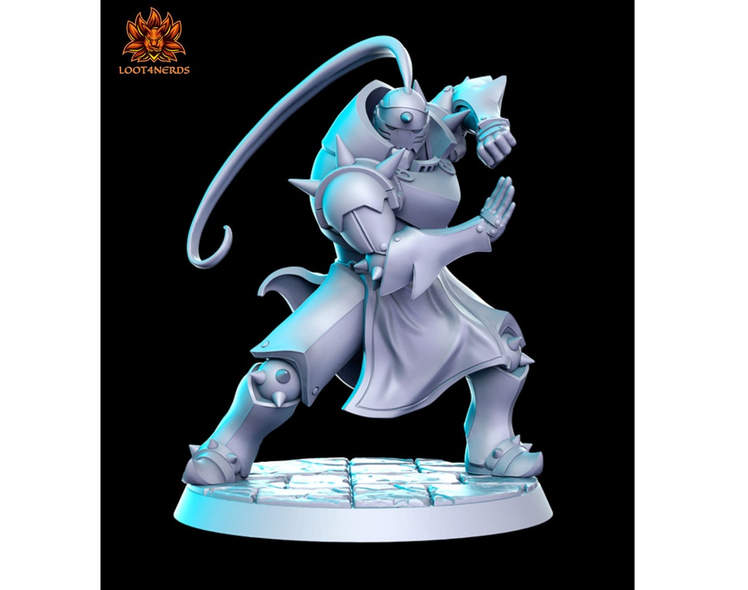 Alphonso FMA RN Estudio JRPG Dnd D&D Pathfinder Tabletop Miniature Mini Dungeons and Dragons ...