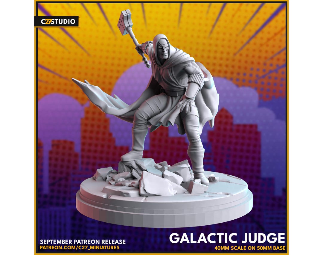 Galactic Judge Aka Ronan the Accuser - C27 - Marvel Crisis Protocol ...
