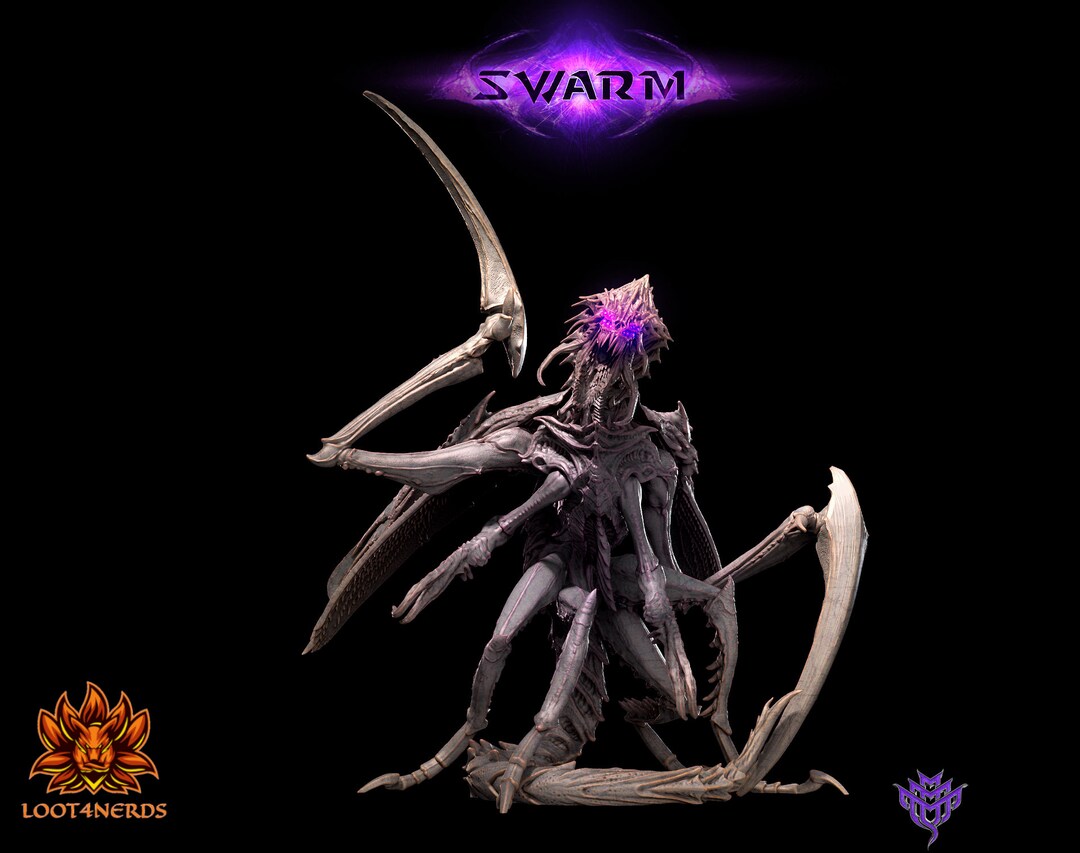 Insectoid Dragon Swarm Mini Monster Mayhem Tabletop Games 28mm 32mm ...