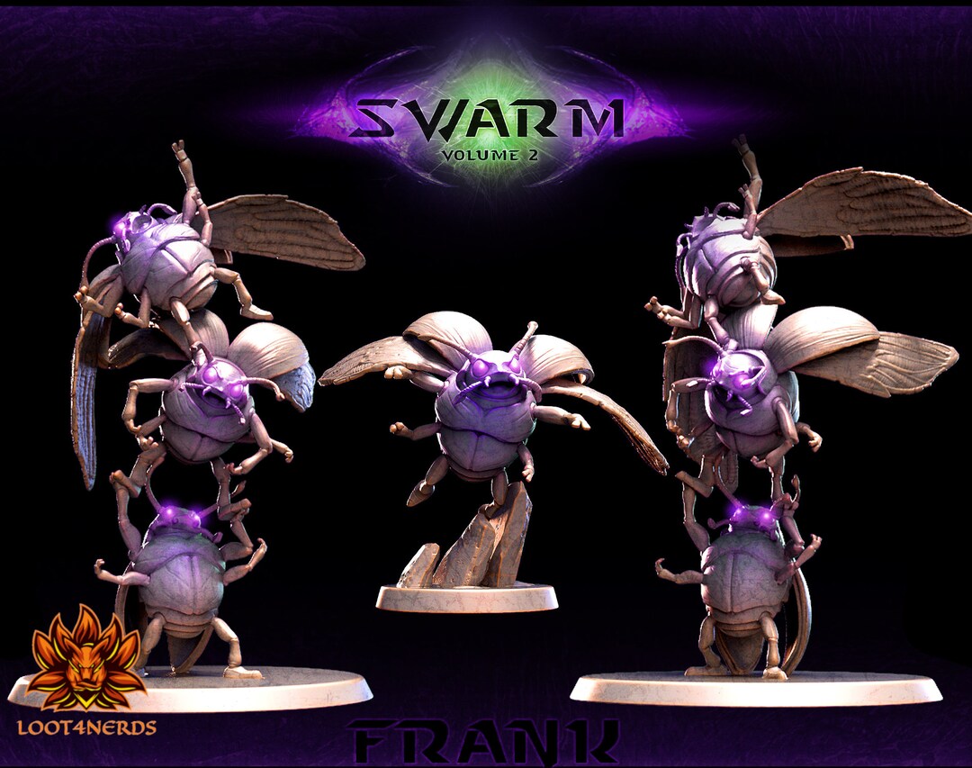 Frank Ladybug Swarm Mini Monster Mayhem Tabletop Games 28mm 32mm ...