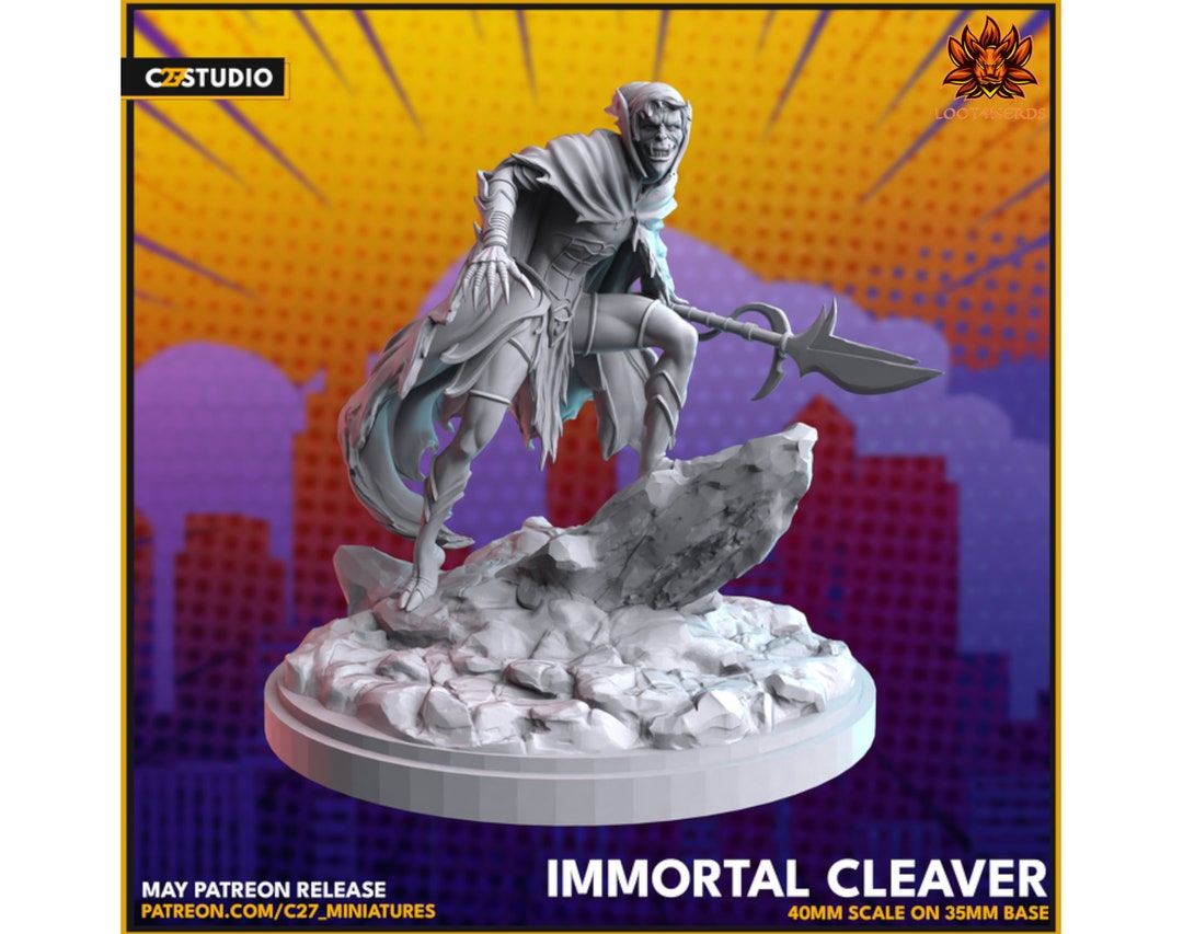 Immortal Cleaver Aka Corvus Glaive - C27 - Marvel Crisis Protocol - Dnd ...