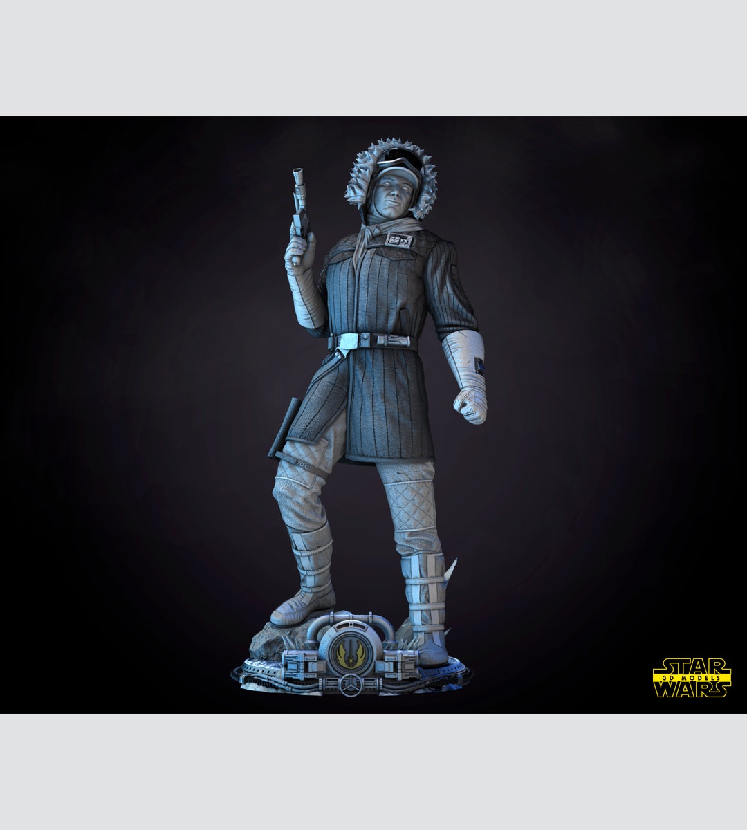 Han Solo Snowsuit - Star Wars Fan Art Figure, 1:12 Scale, Resin Fan Art ...