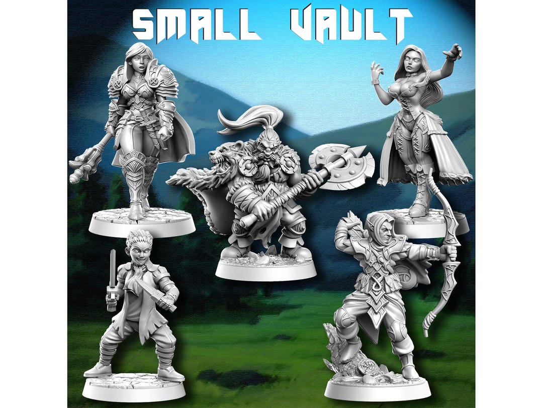 Small Vault - RN Estudio - Dnd - D&D - Pathfinder - Tabletop Miniature ...