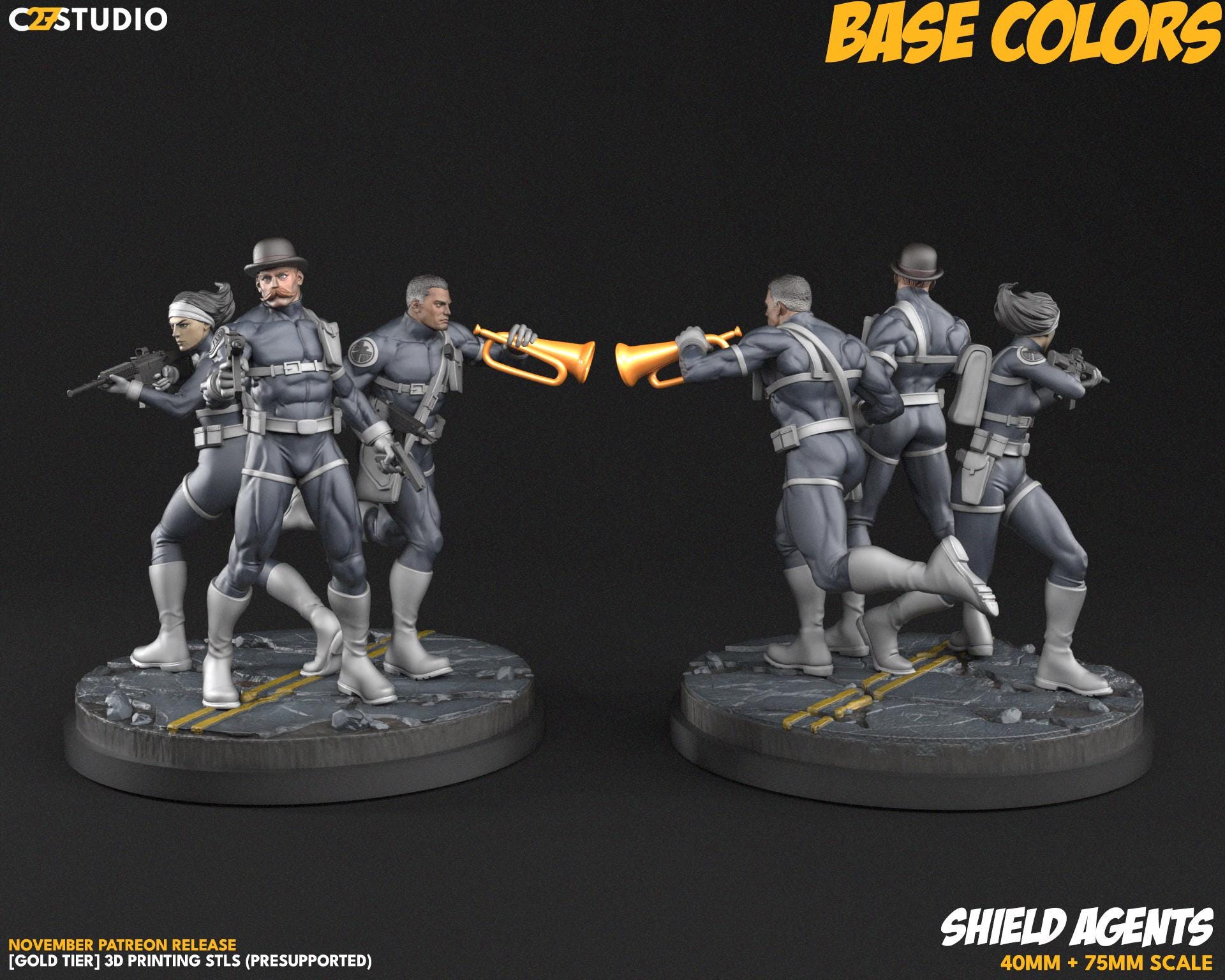 The Replaceables Aka Shield Agents - C27 - Marvel Crisis Protocol - Dnd ...