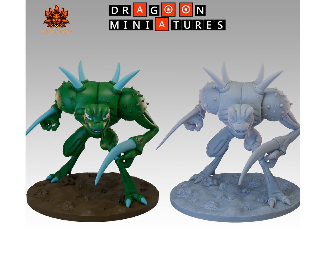 Yakon Boo Saga Dragoon Miniatures Tabletop Games 28 / 32 / 40 Mm ...