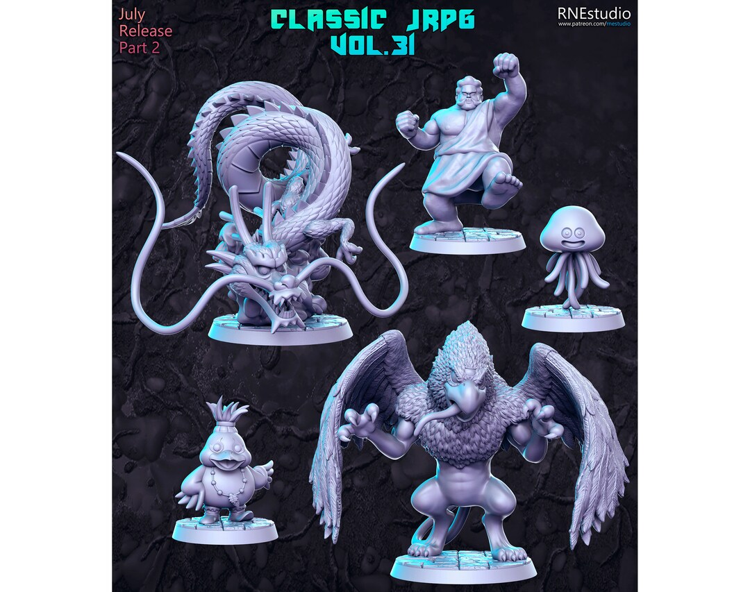 Classic JRPG Vol. 31 - RN Estudio - Dnd - D&D - Pathfinder - Tabletop ...