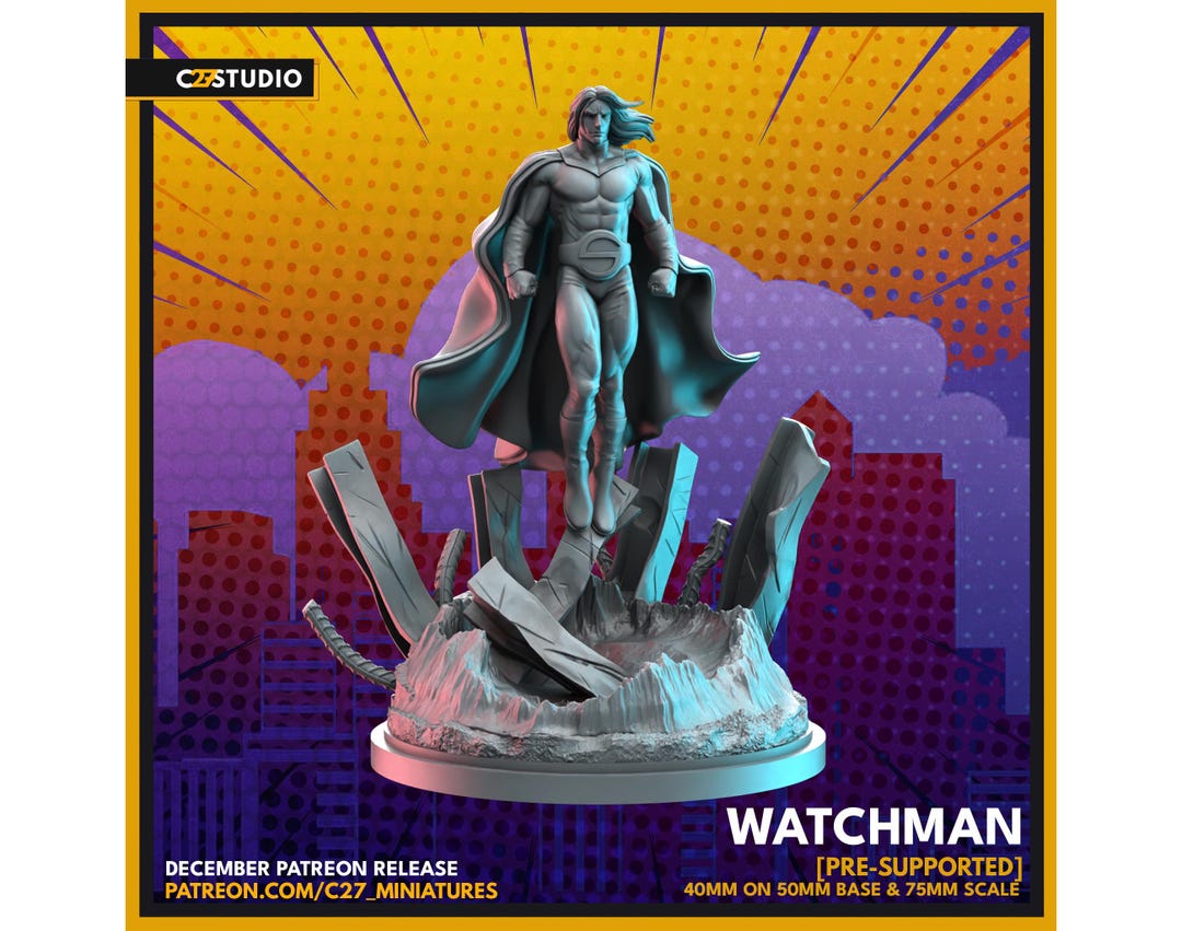 Watchman - C27 - Marvel Crisis Protocol - Dnd - D&D - Pathfinder ...