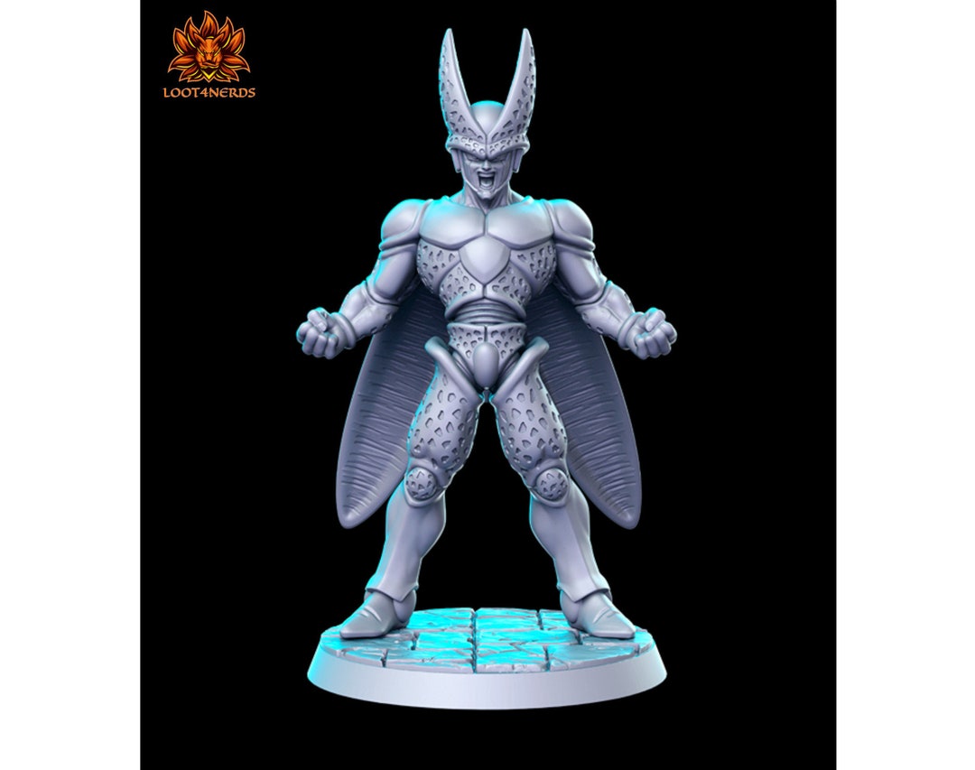 Cell Final Form RN Estudio DBZ Anime Dnd D&D Pathfinder Tabletop ...