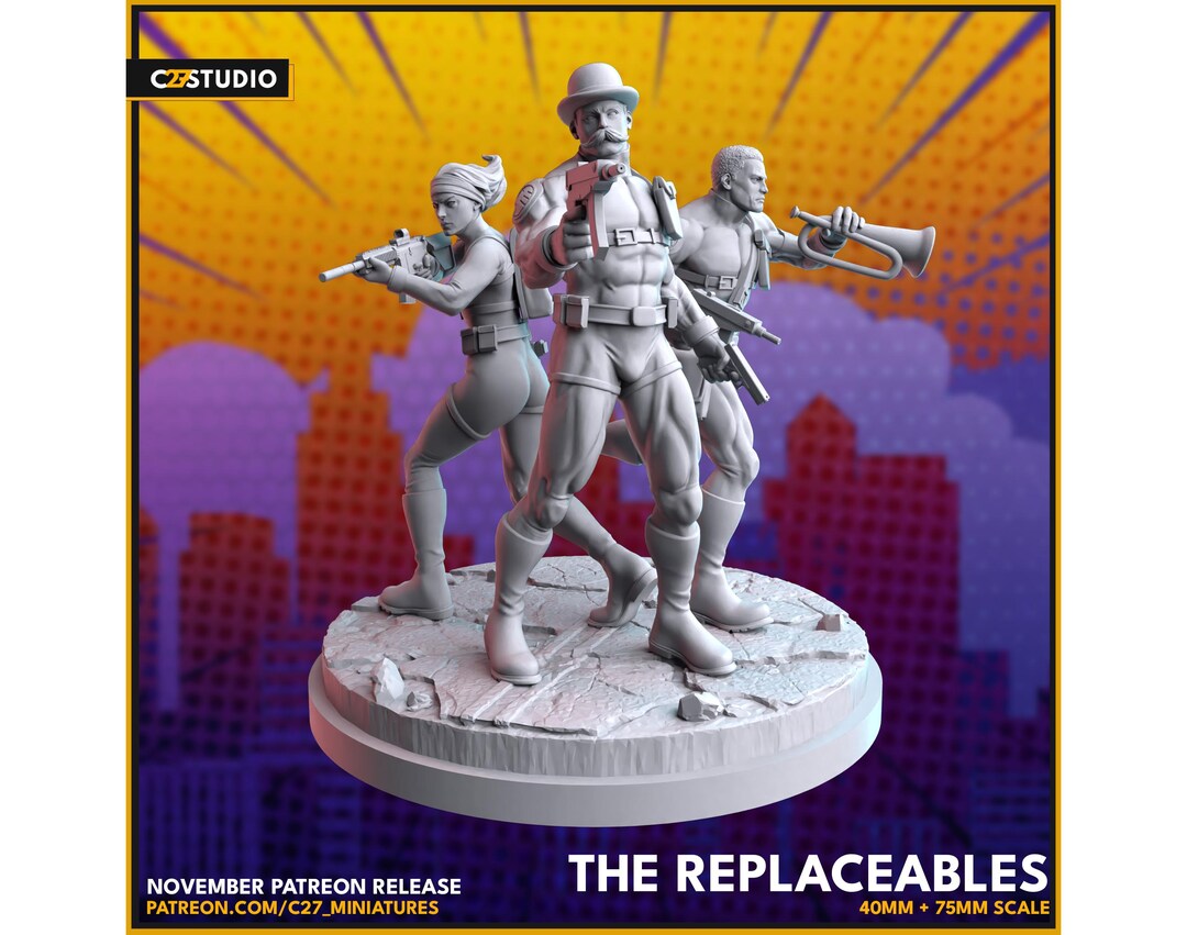 The Replaceables Aka Shield Agents - C27 - Marvel Crisis Protocol - Dnd ...