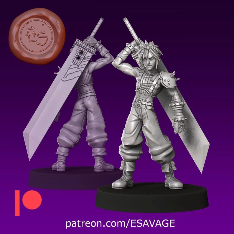 Jrpg/anime Miniatures September 2024 - Ethan Savage Studios - Dnd - D&D ...