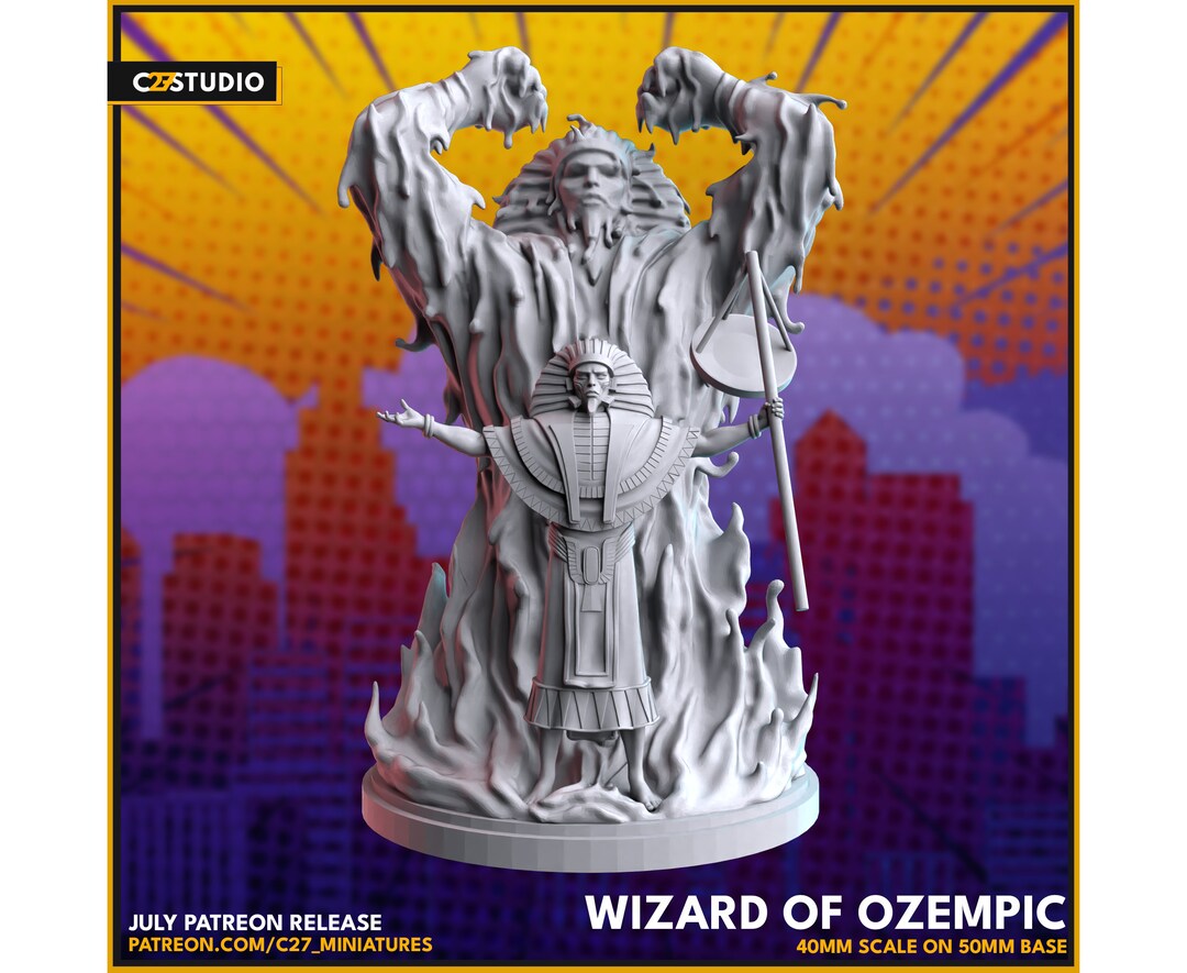Wizard of Ozempic Aka Famine - C27 - Marvel Crisis Protocol - Dnd - D&D ...